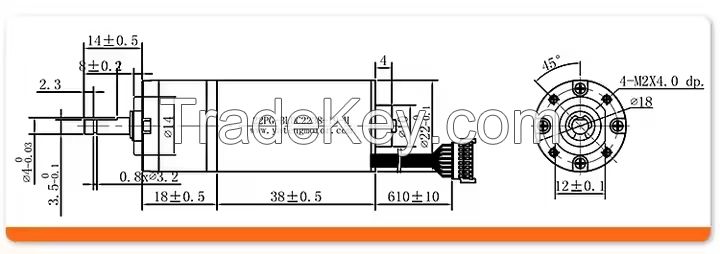 Intelligent Controller Brushless DC Electric Mini Generator Motor ...